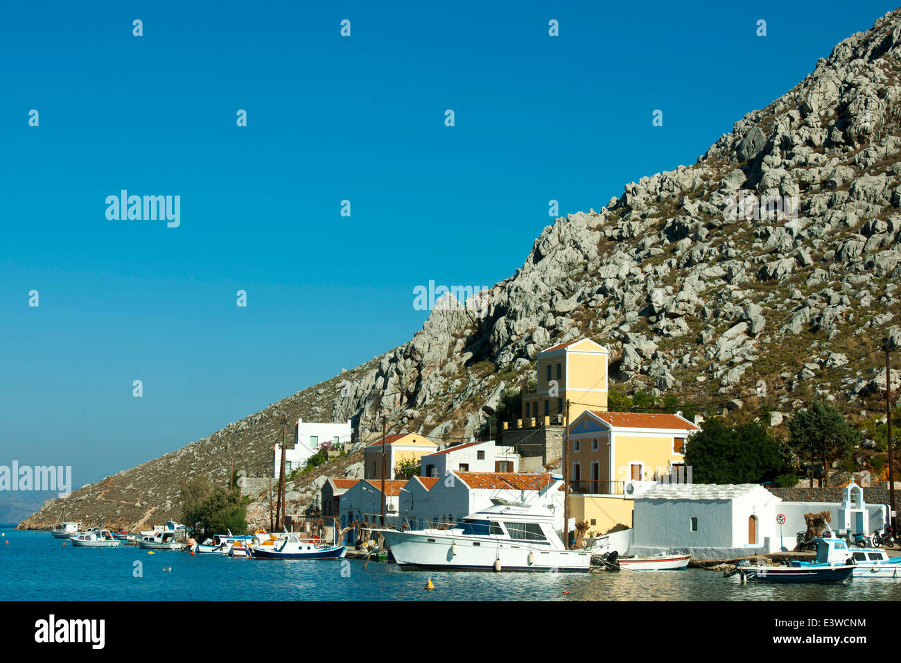 Pedi bay symi dodecanese islands hi-res stock photography and images ...