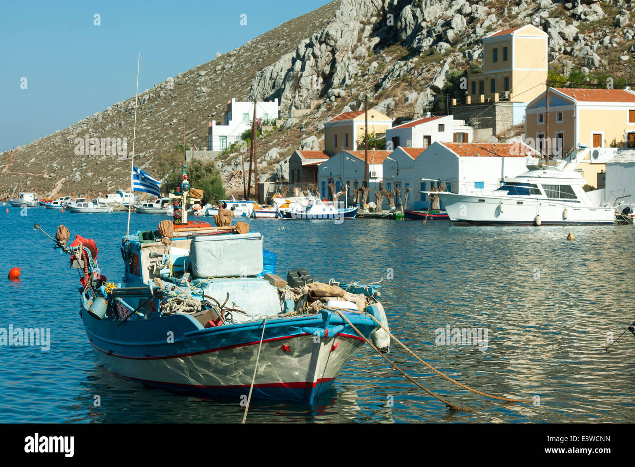 Pedi bay symi dodecanese islands hi-res stock photography and images ...