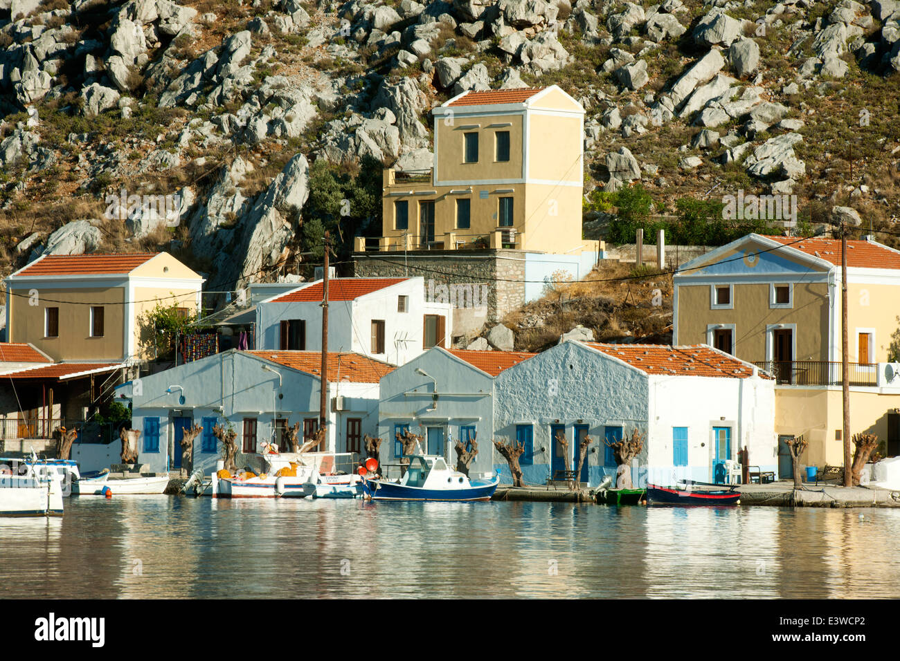 Pedi bay symi dodecanese islands hi-res stock photography and images ...