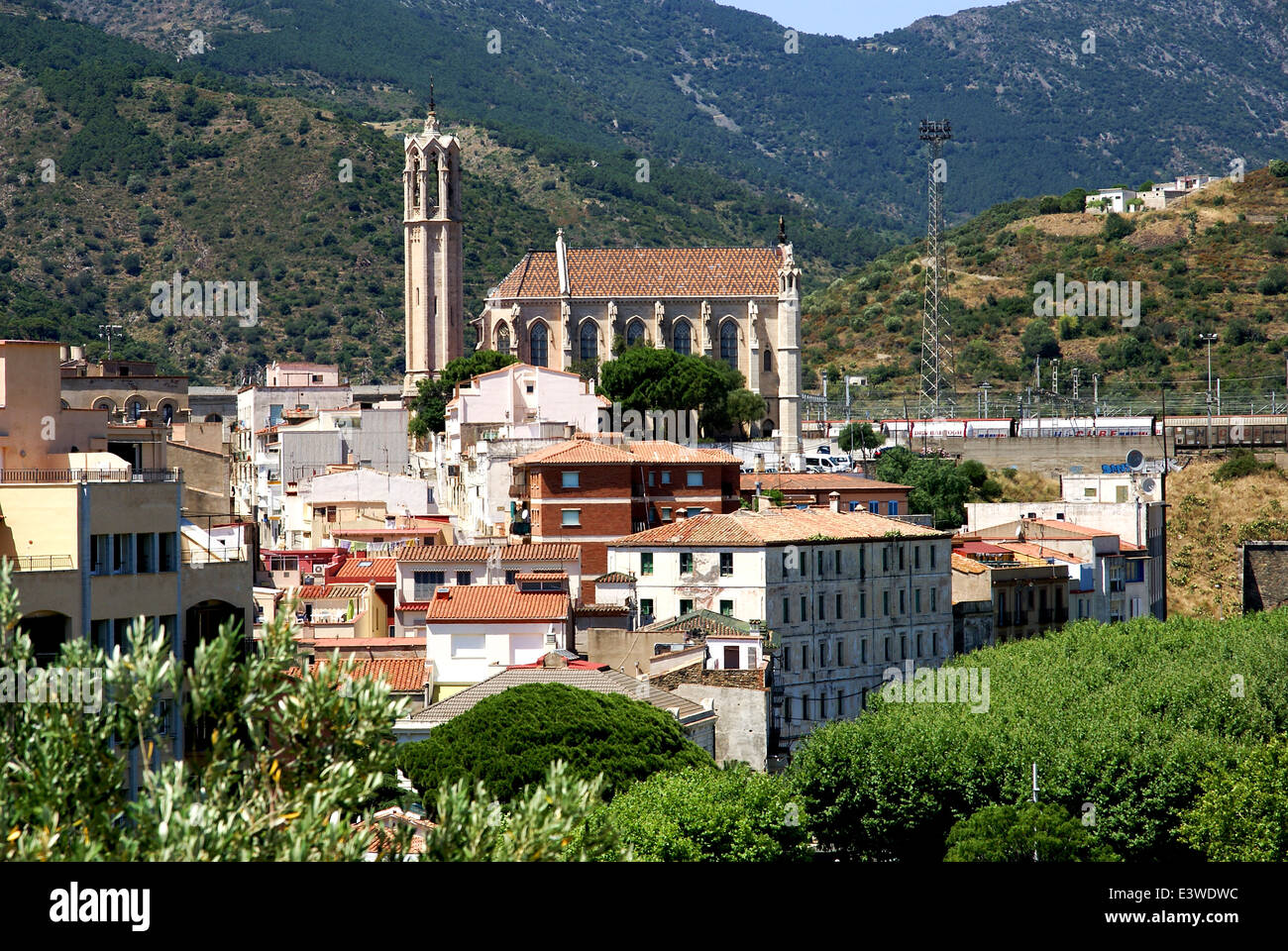 Portbou, Costa Brava, Catalonia, Spain Stock Photo - Alamy