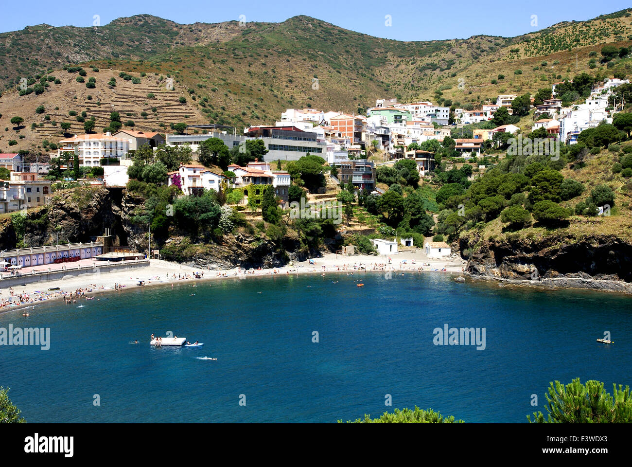 Portbou, Costa Brava, Catalonia, Spain Stock Photo - Alamy