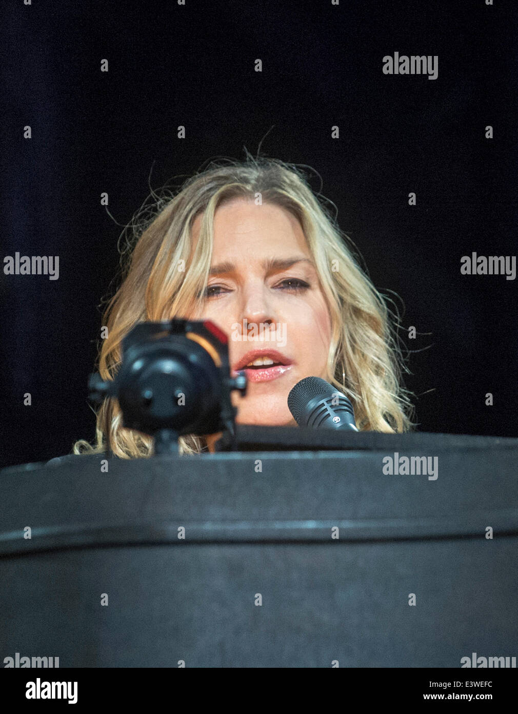 Montreal, Canada. 29th June, 2014. Canadian Jazz singer Diana Krall ...
