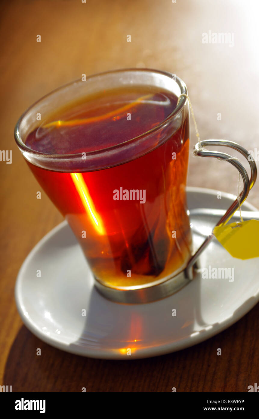 Black tea bag hi-res stock photography and images - Alamy