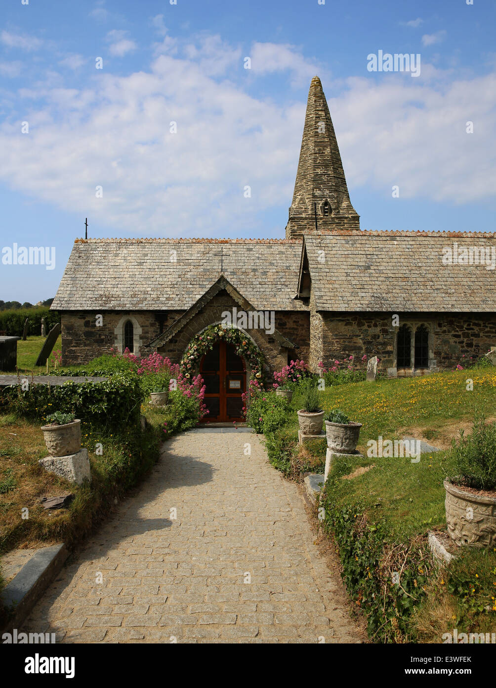 St enodoc cornwall hi-res stock photography and images - Alamy