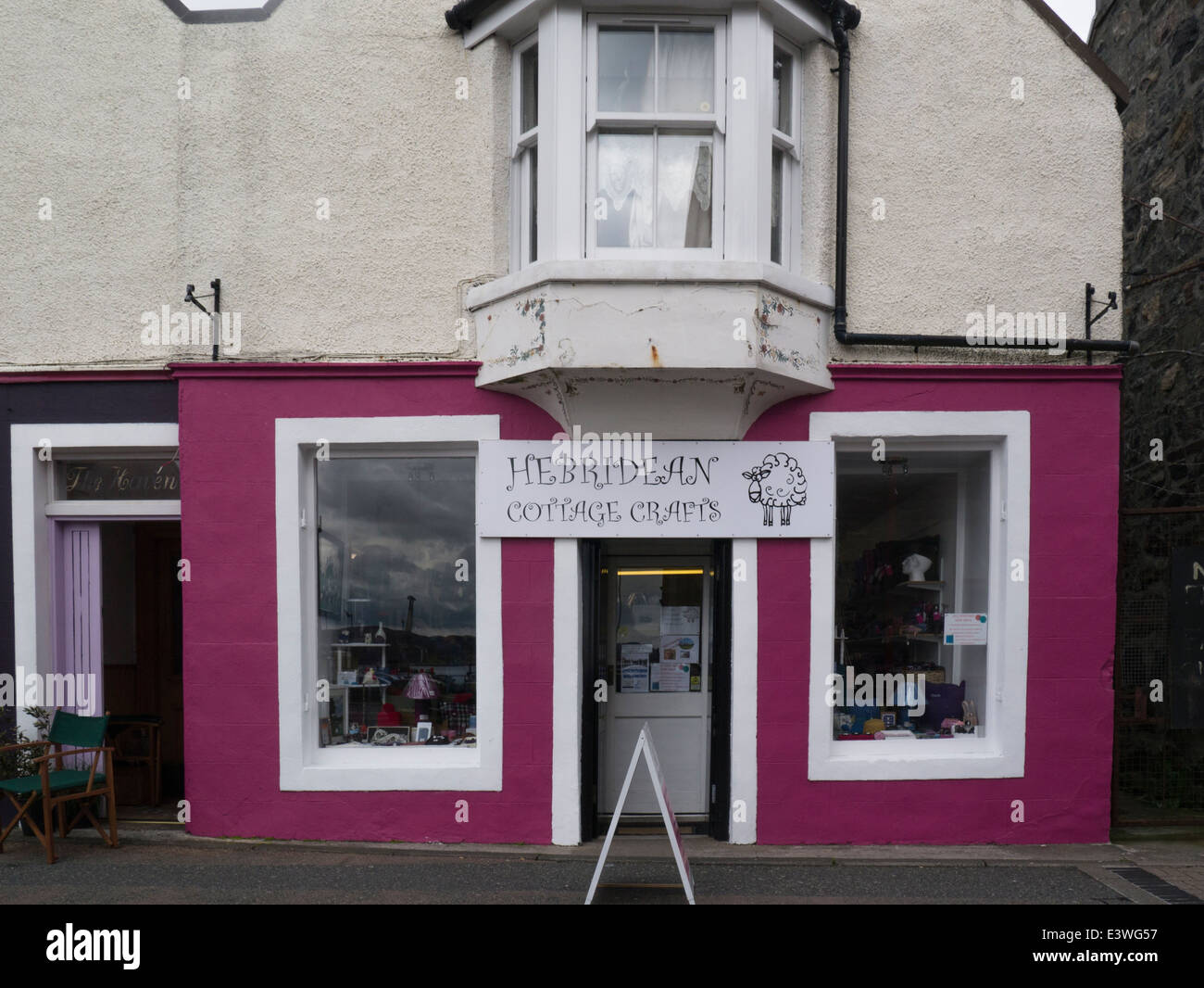 Hebridean Cottage Crafts shop in Stornoway Isle of Lewis Outer Hebrides ...