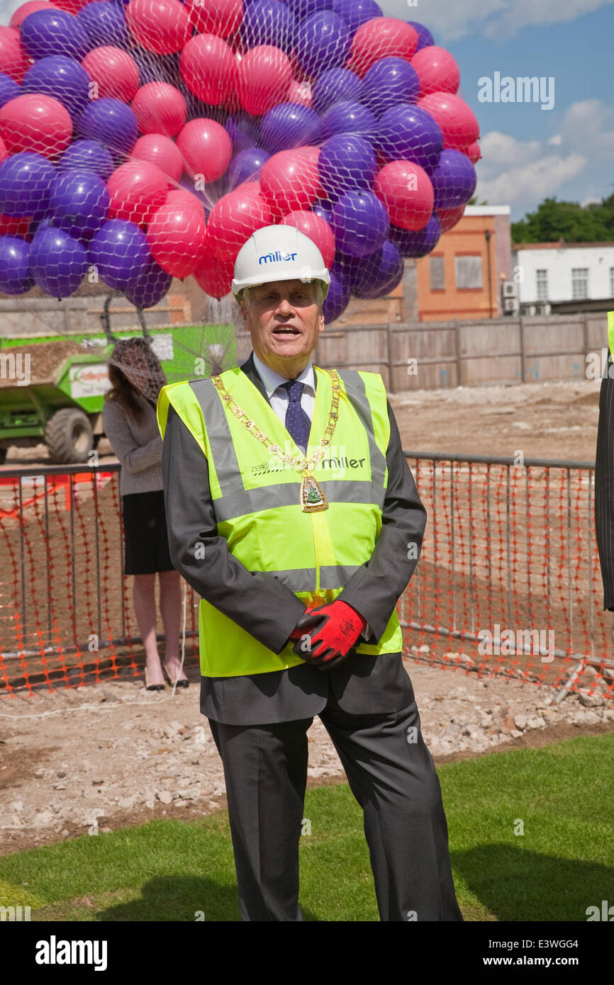 Orpington, UK. 30th June, 2014. The Mayor of Bromley, Julian Bennington ...