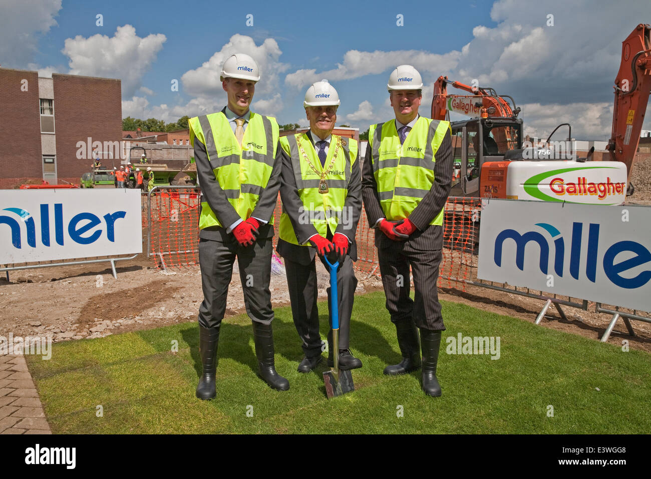 Orpington, UK. 30th June, 2014. The Mayor of Bromley, Julian Bennington ...