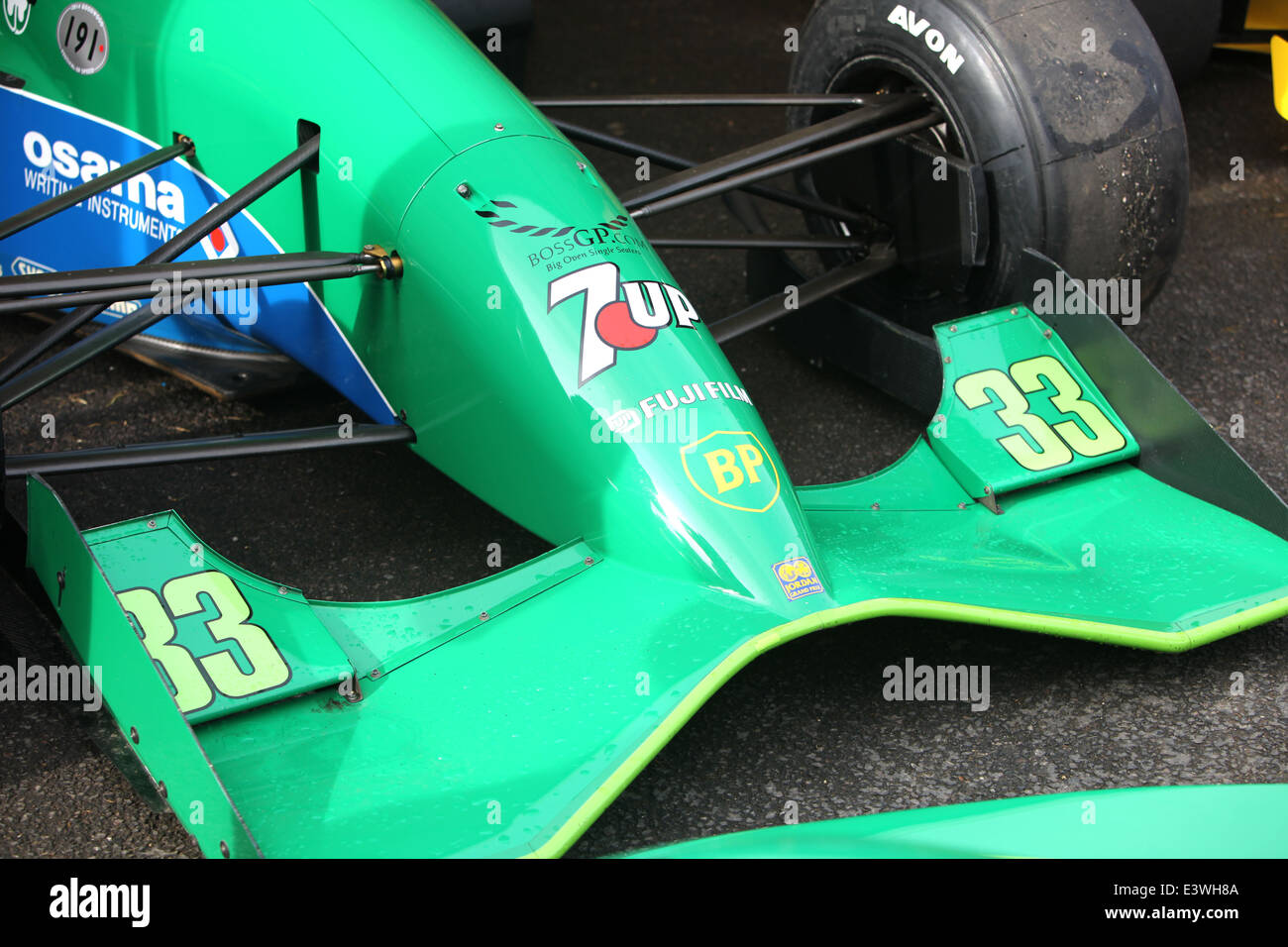 Formula 1 nose and front wing Stock Photo - Alamy