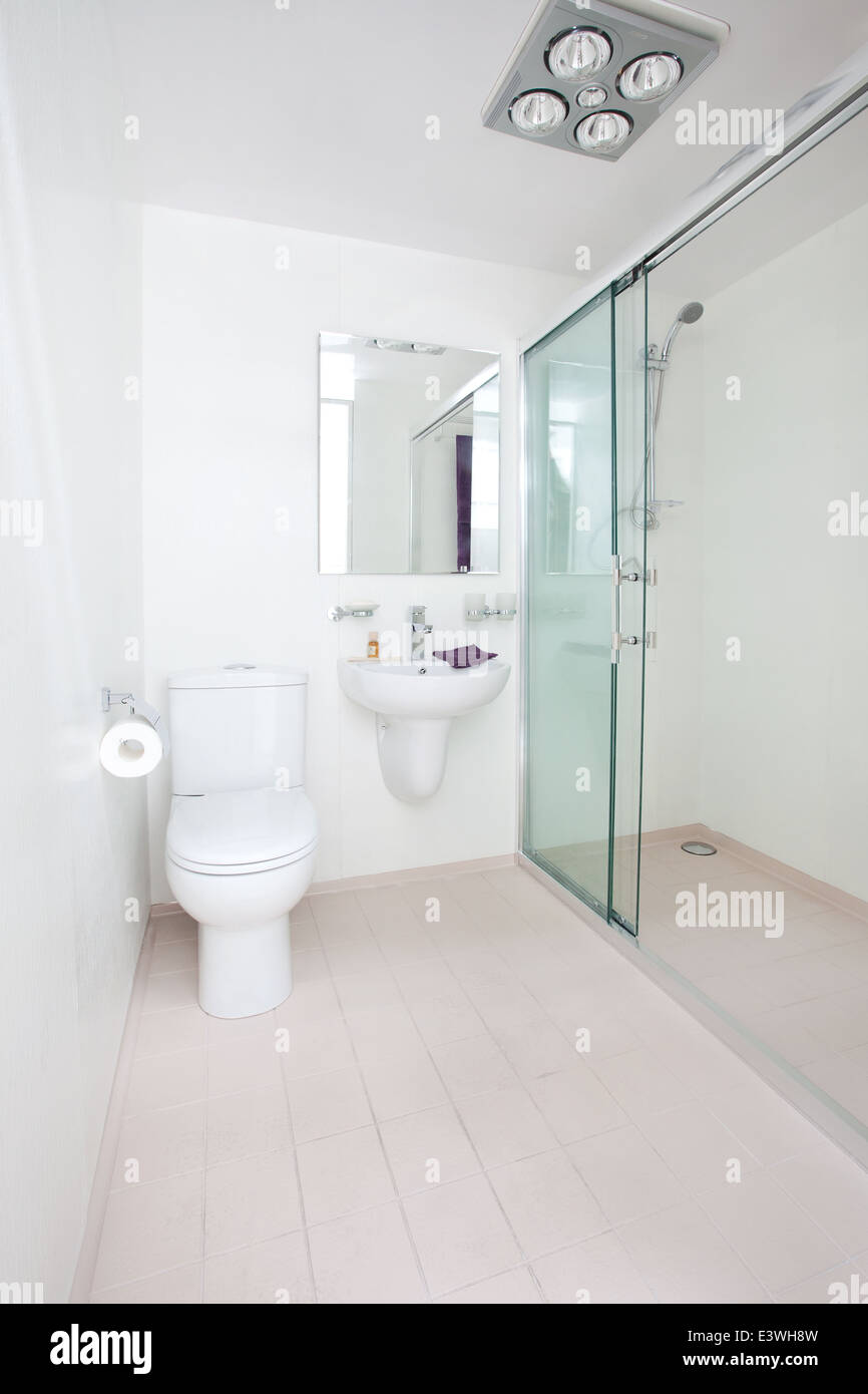 Bathrooms modular sets for add-on rooms Stock Photo - Alamy