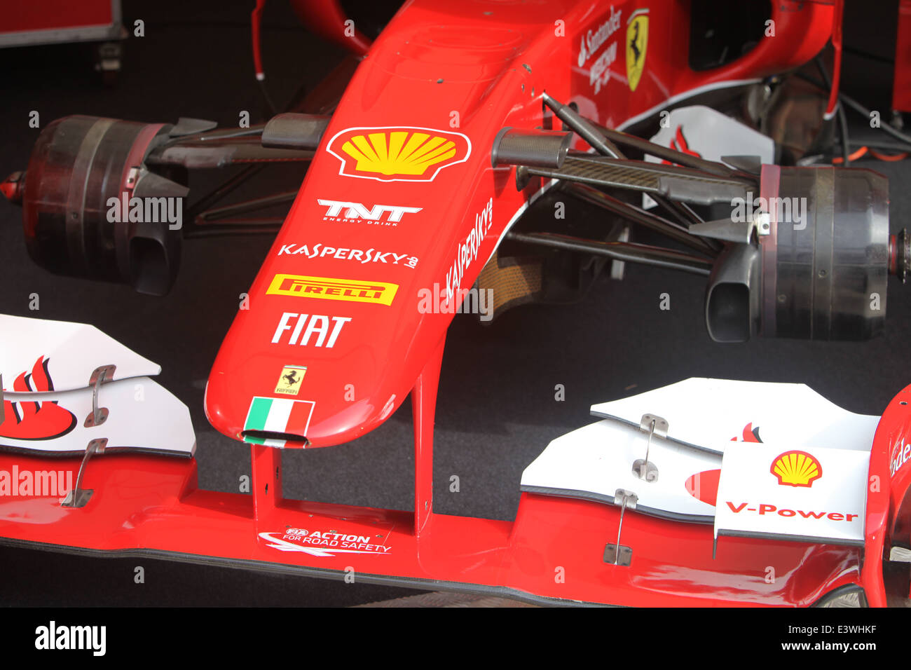Ferrari Formula 1 nose Stock Photo - Alamy