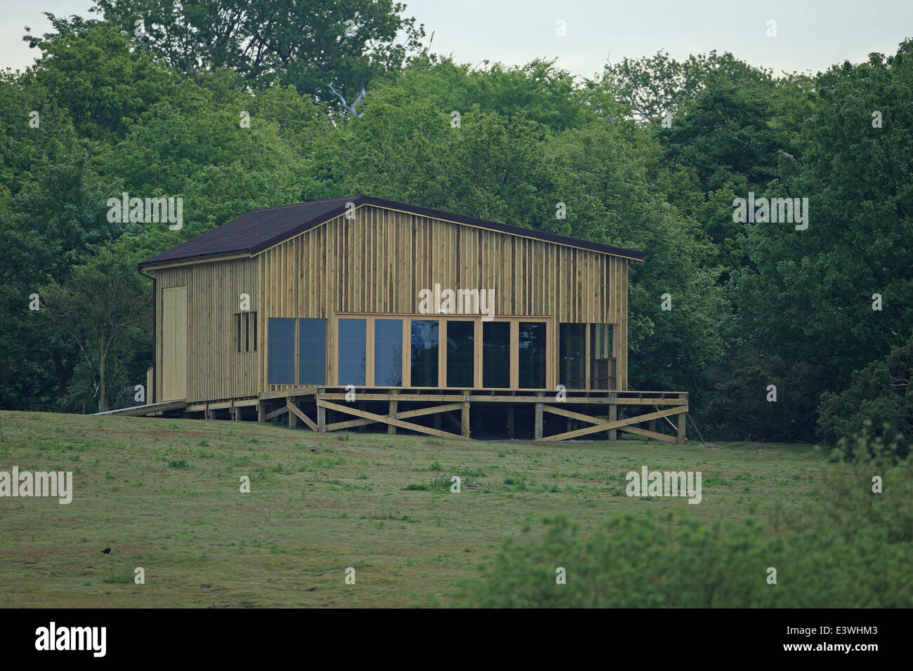 Springwatch studio Minsmere RSPB Stock Photo - Alamy