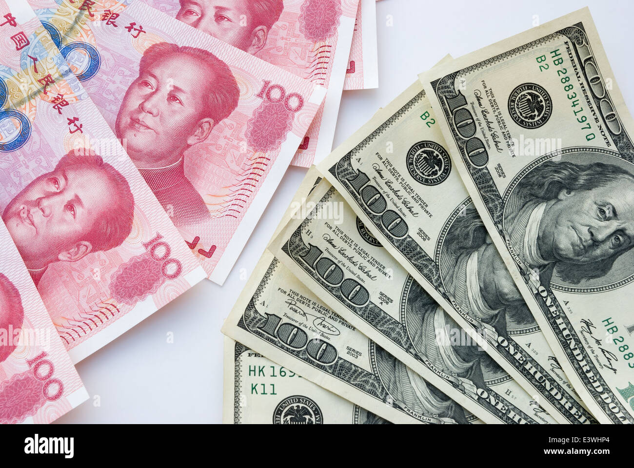 USD And RMB Stock Photo Alamy
