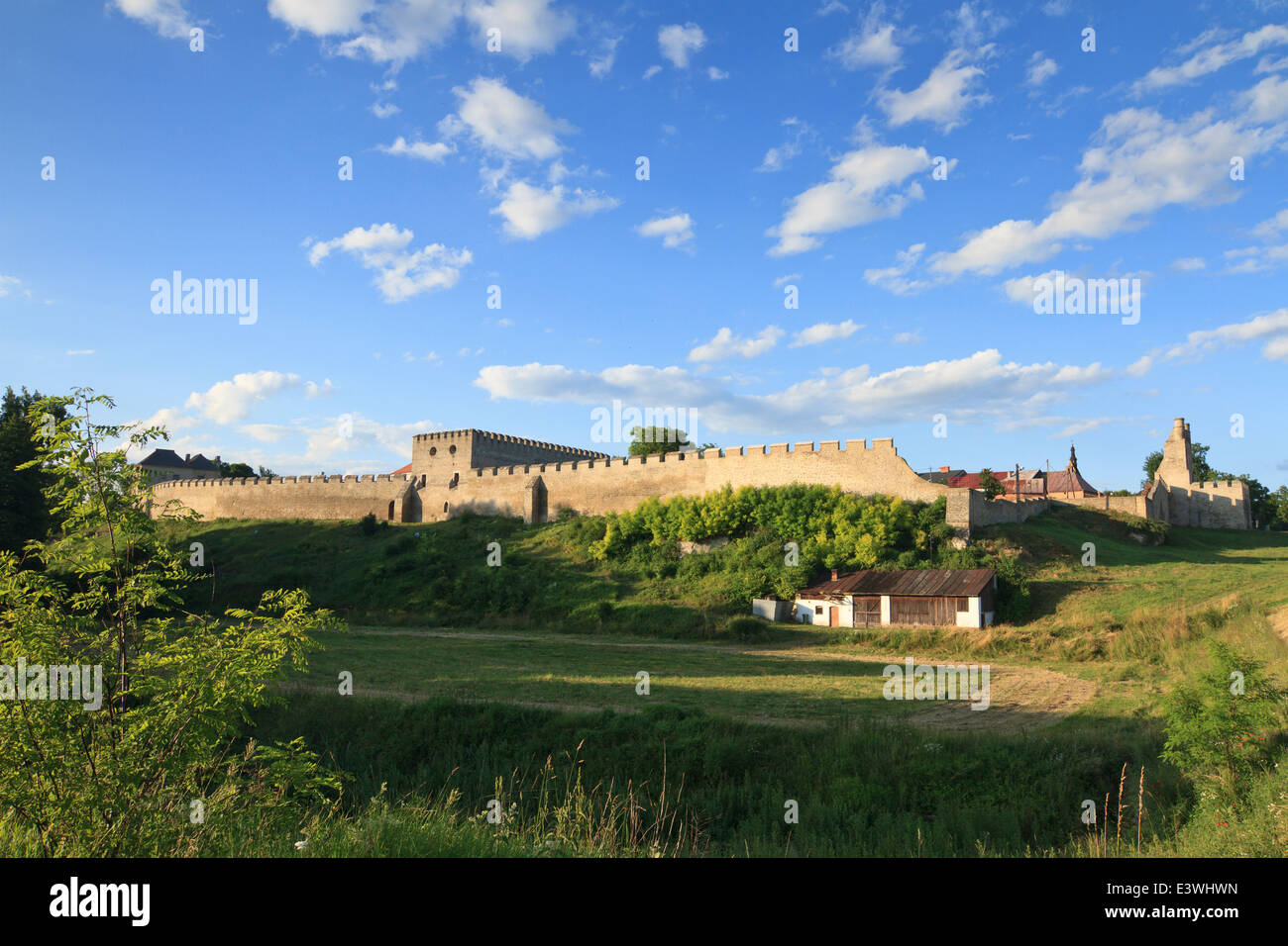 Szydlow - old town with medieval center, ruins of castle and a 700 ...
