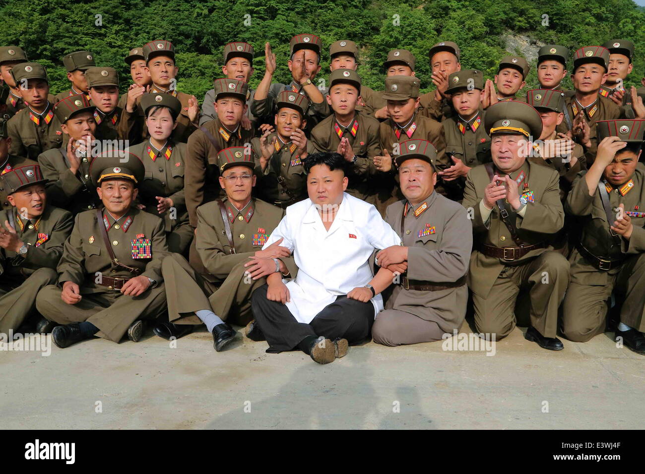 Pyongyang, North Korea. 30th June, 2014. HANDOUT: Photo provided by ...
