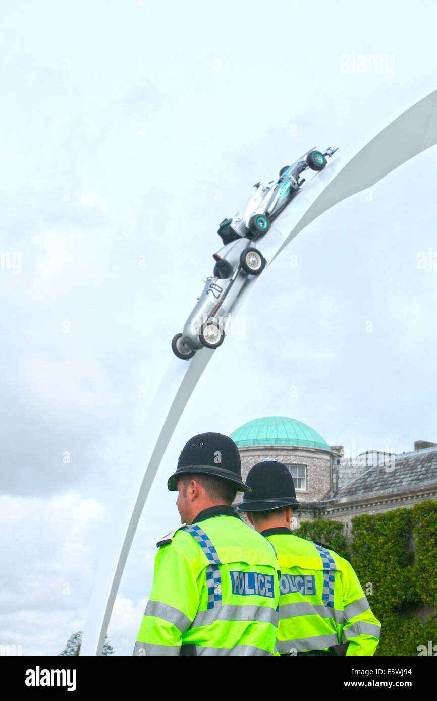 Goodwood Festival of Speed display 2014 Stock Photo - Alamy