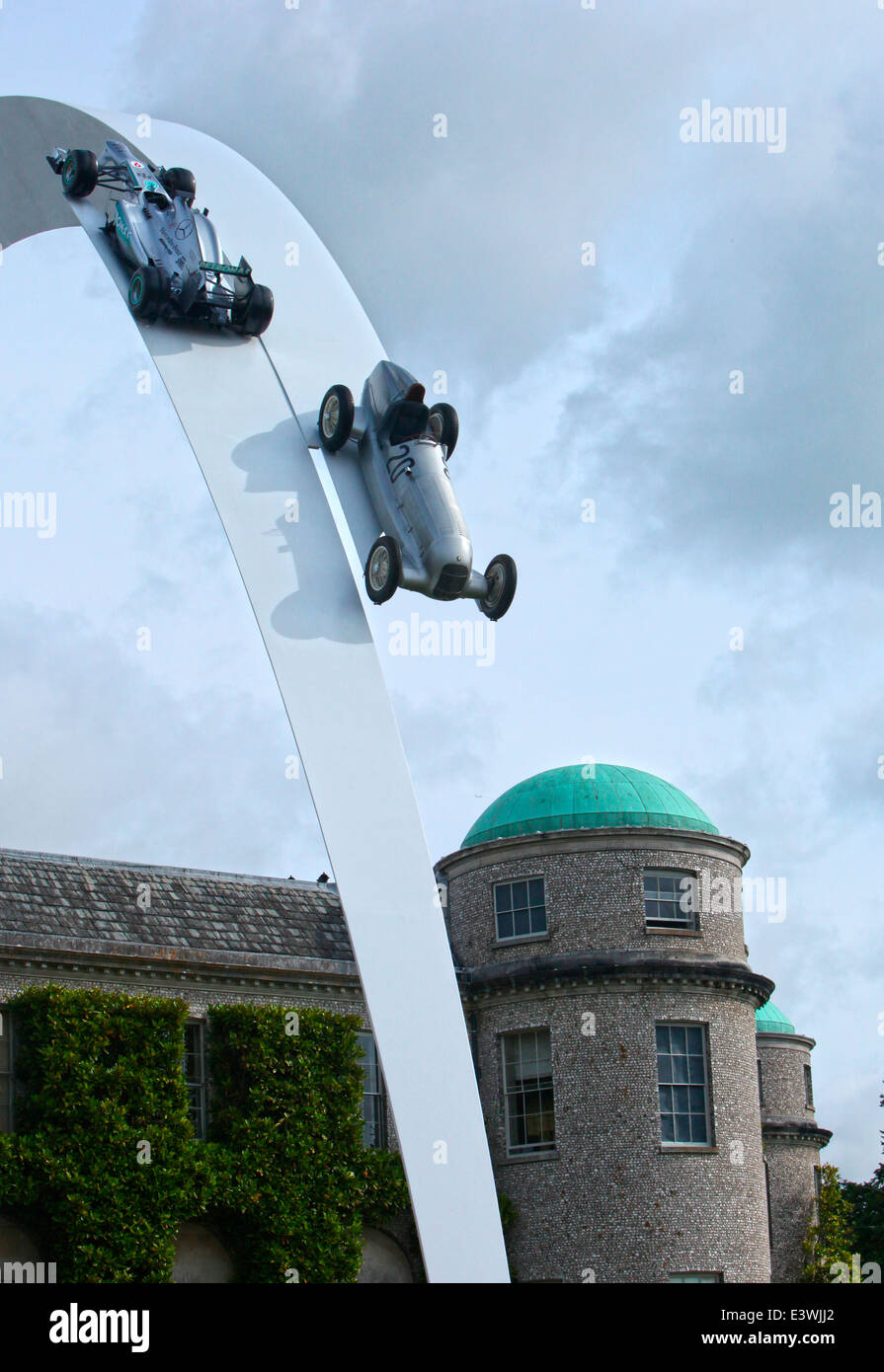 Goodwood Festival of Speed display 2014 Stock Photo - Alamy