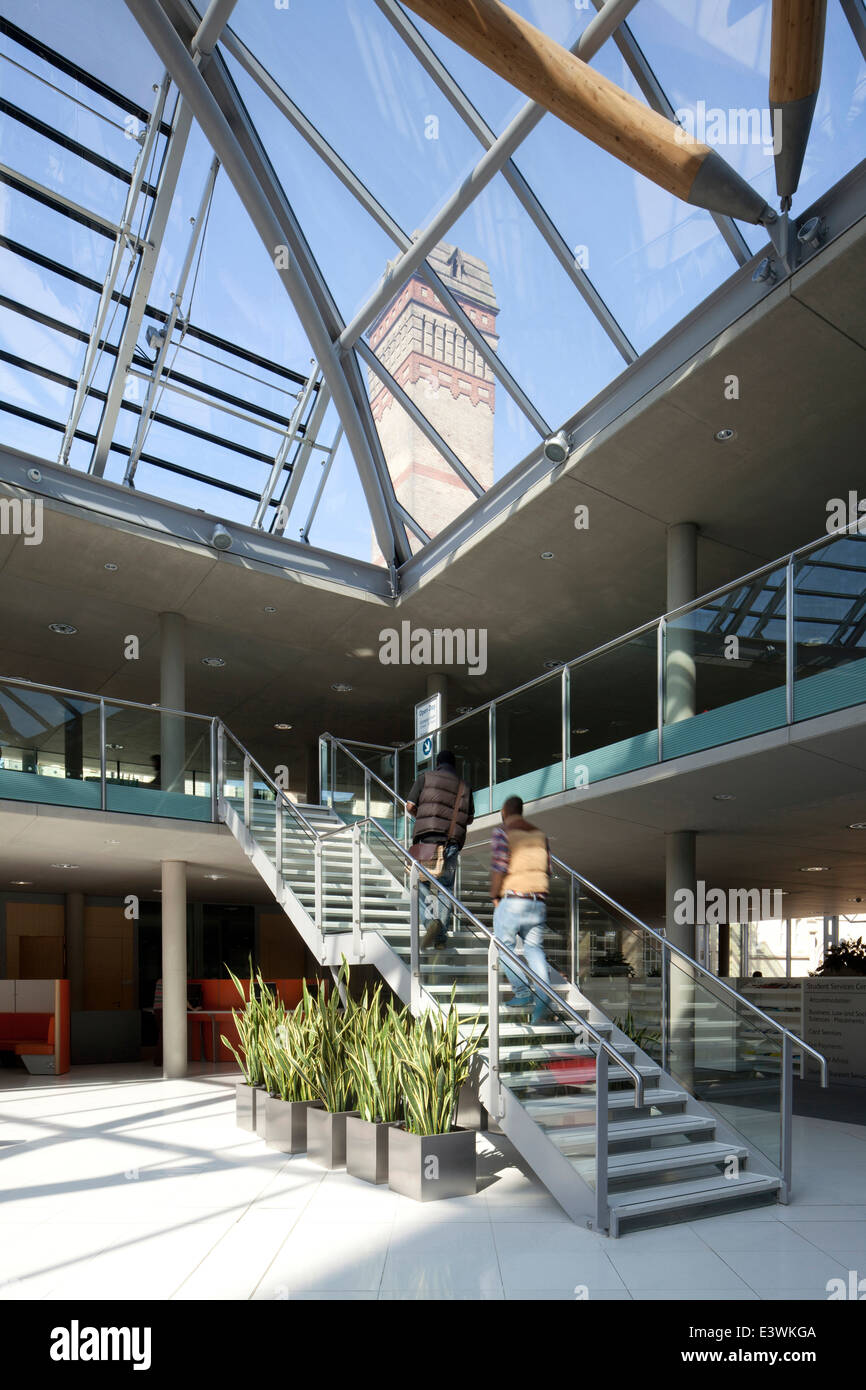 The Atrium, Arkwright and Newton Buildings, Interior of Nottingham ...
