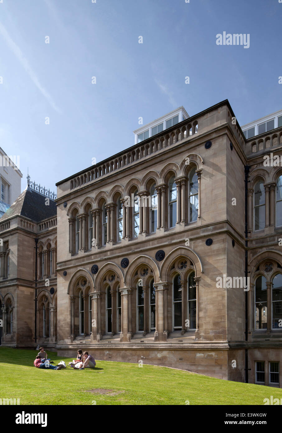 Exterior of Arkwright and Newton Buildings, Nottingham Trent University ...