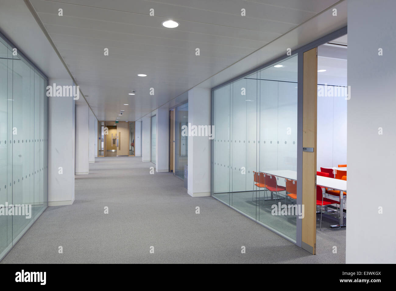 Seminar Room and Corrid'or, Arkwright and Newton Buildings, Interior of ...