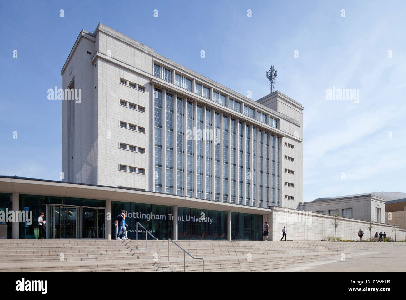 Newton building nottingham trent university hi-res stock photography ...