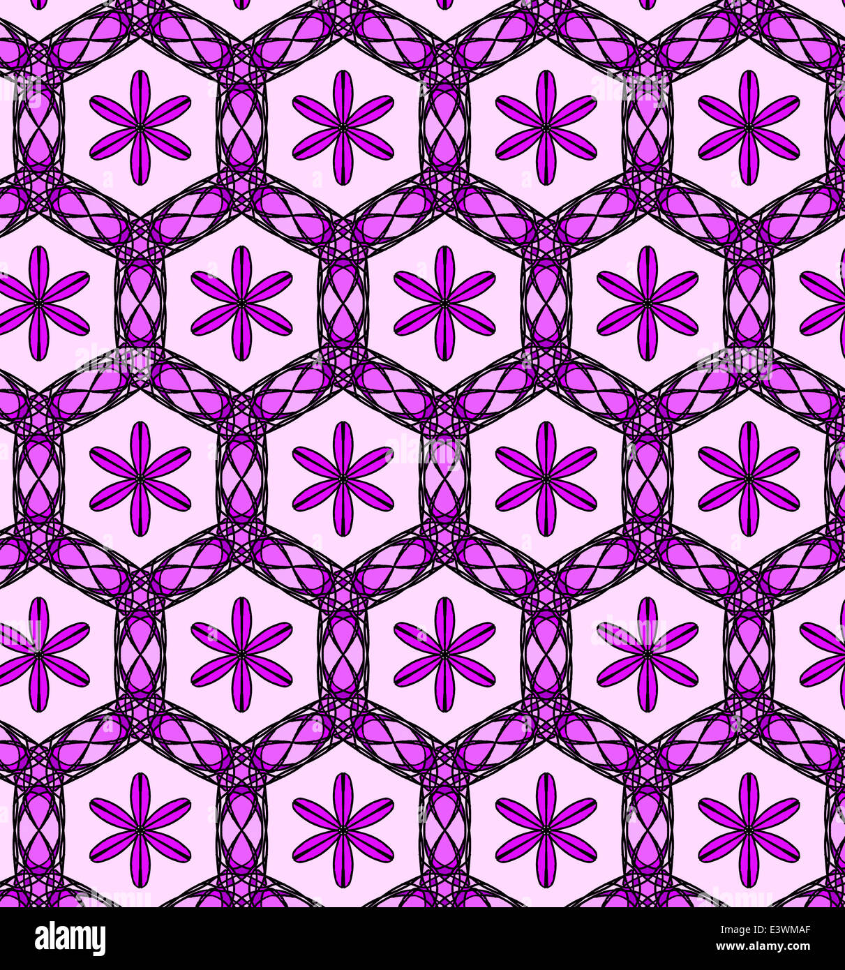 Illustration of symmetrical design wallpaper Stock Photo - Alamy