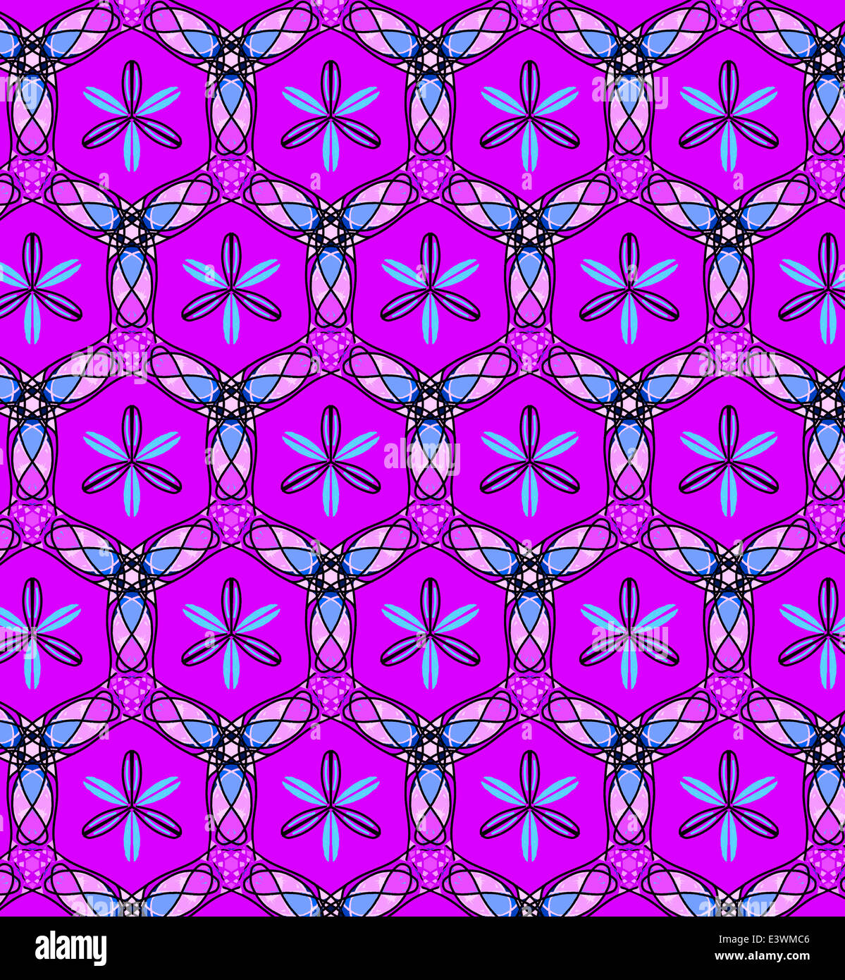 Illustration of symmetrical design wallpaper Stock Photo - Alamy