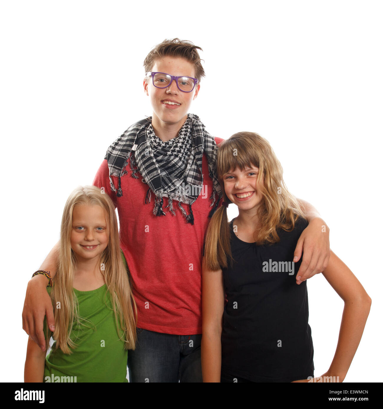 Children teen siblings hi-res stock photography and images - Alamy