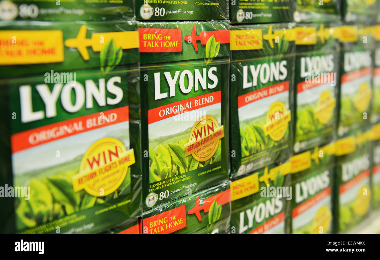 Lyons Tea High Resolution Stock Photography and Images - Alamy