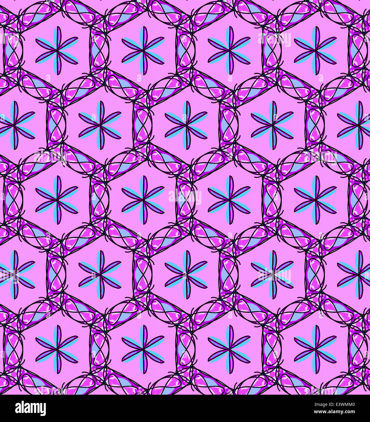 Illustration of symmetrical design wallpaper Stock Photo - Alamy