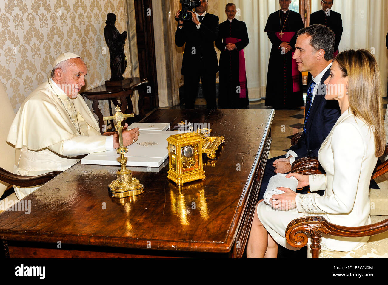 Vatican City, Italy. 30th June, 2014. Audience with the Holy Father ...