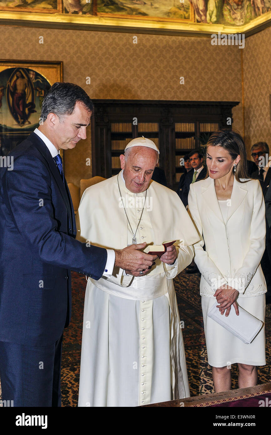 Vatican City, Italy. 30th June, 2014. Audience with the Holy Father ...