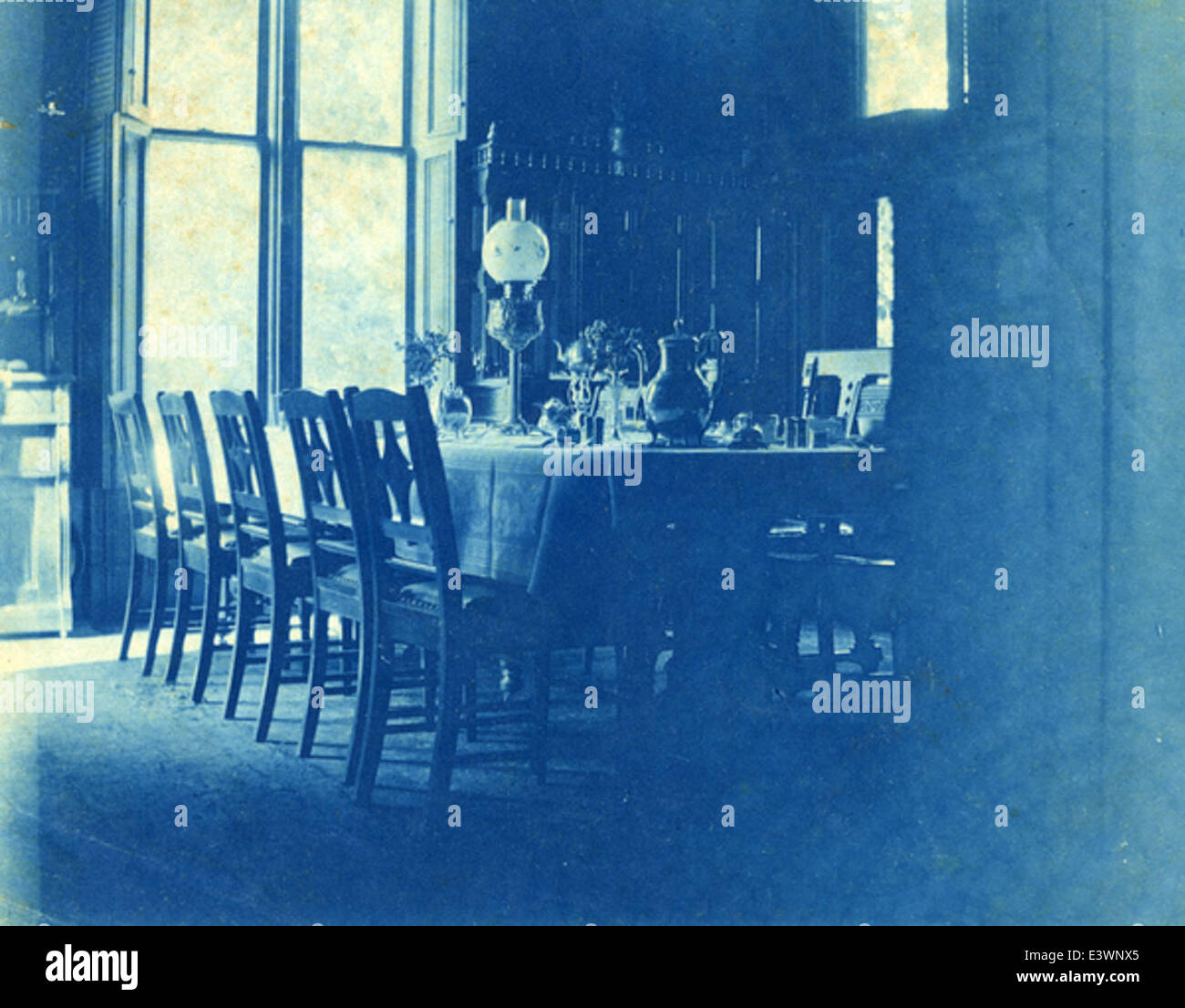 Dining hall at Koreshan Unity in Estero Stock Photo - Alamy