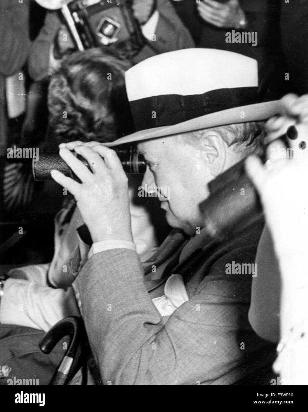 Winston churchill horse Black and White Stock Photos & Images - Alamy