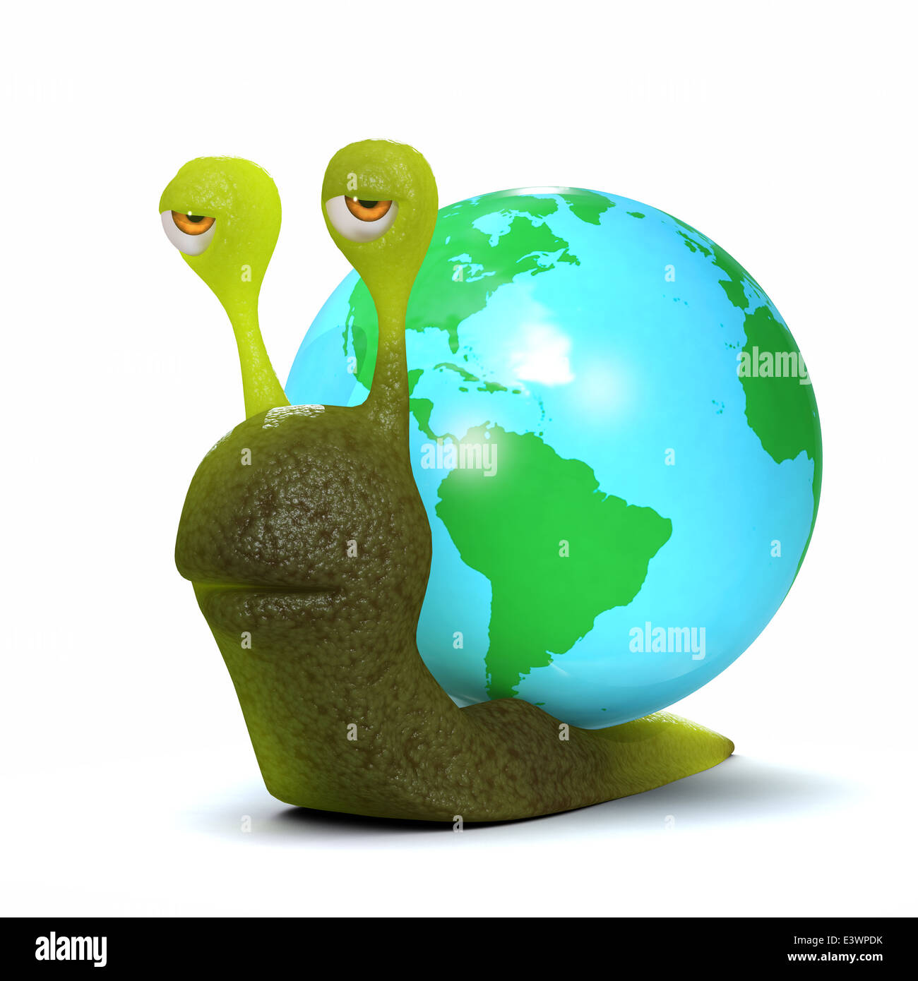 Funny cartoon character planet 3d Cut Out Stock Images & Pictures - Alamy