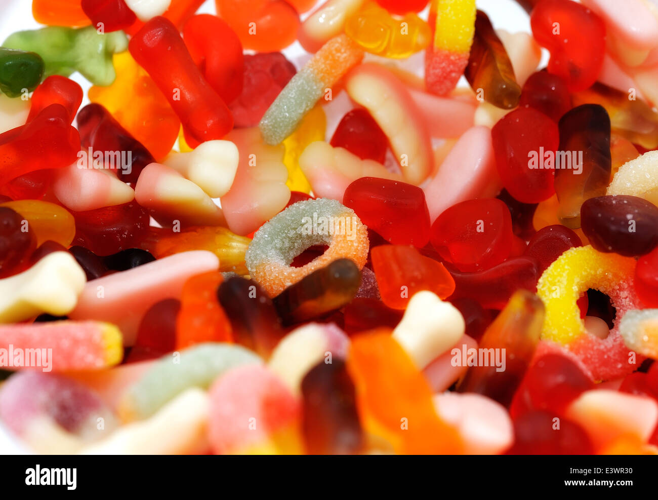 Mixed sweets hi-res stock photography and images - Alamy