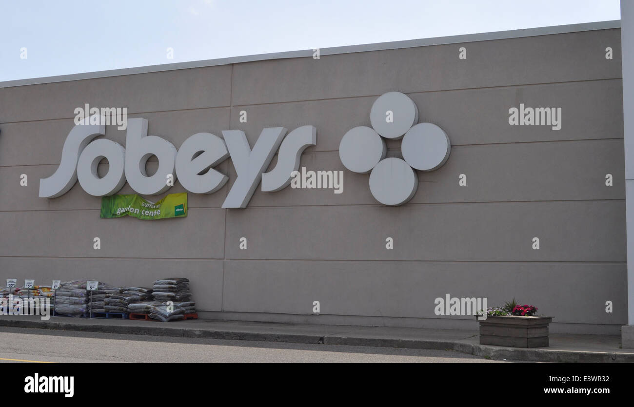Sobeys grocery store Stock Photo - Alamy
