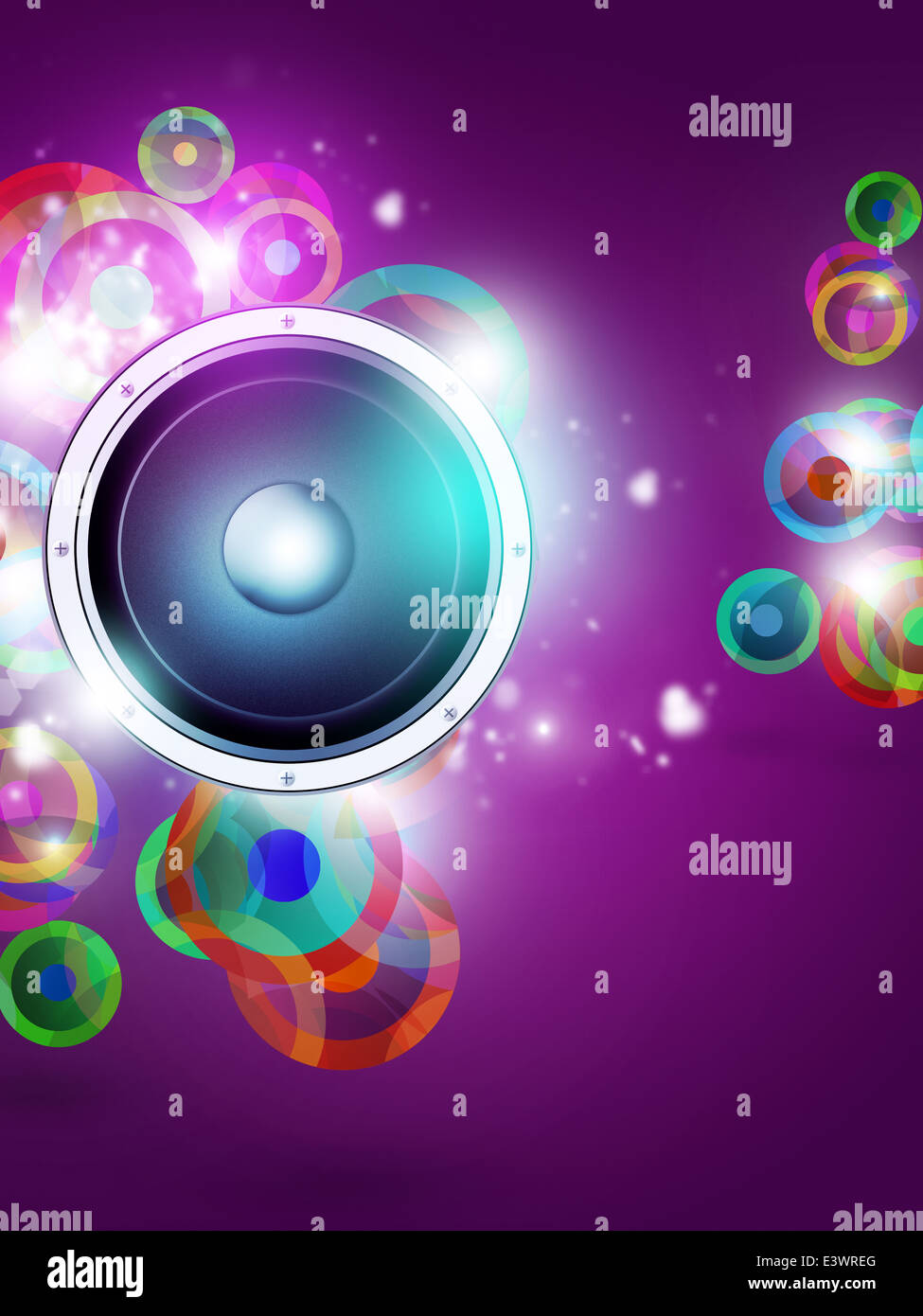 multicolor funky background for music posters and night club flyers ...