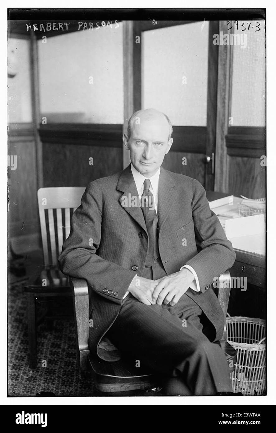 This archival photograph from the Library of Congress features Herbert ...