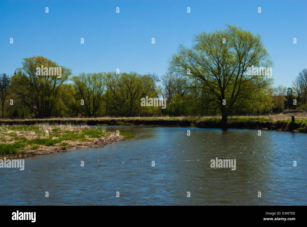 River curving hi-res stock photography and images - Alamy