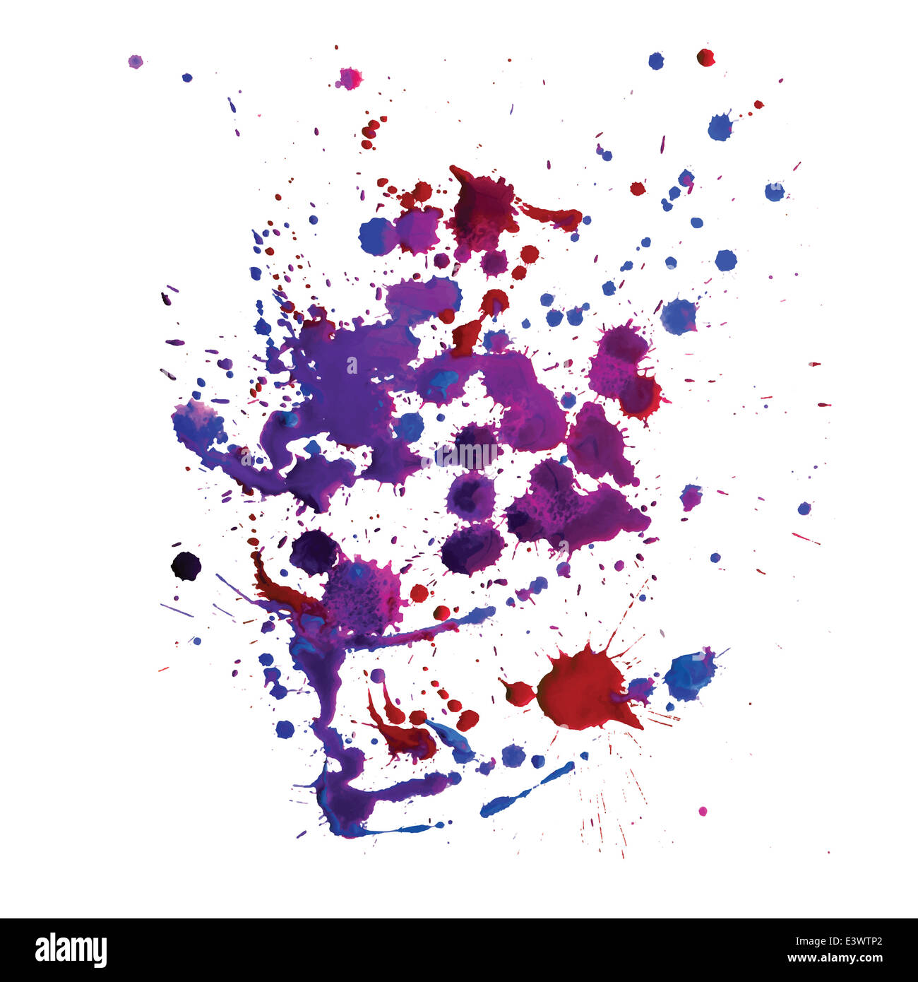 Background with colorful spots. Vector illustration Stock Photo - Alamy