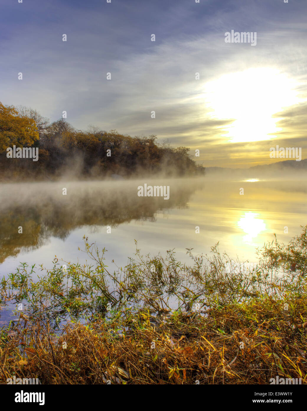 USA, Missouri, Kansas City metro area, Fleming Park, Lake Jacomo Stock ...