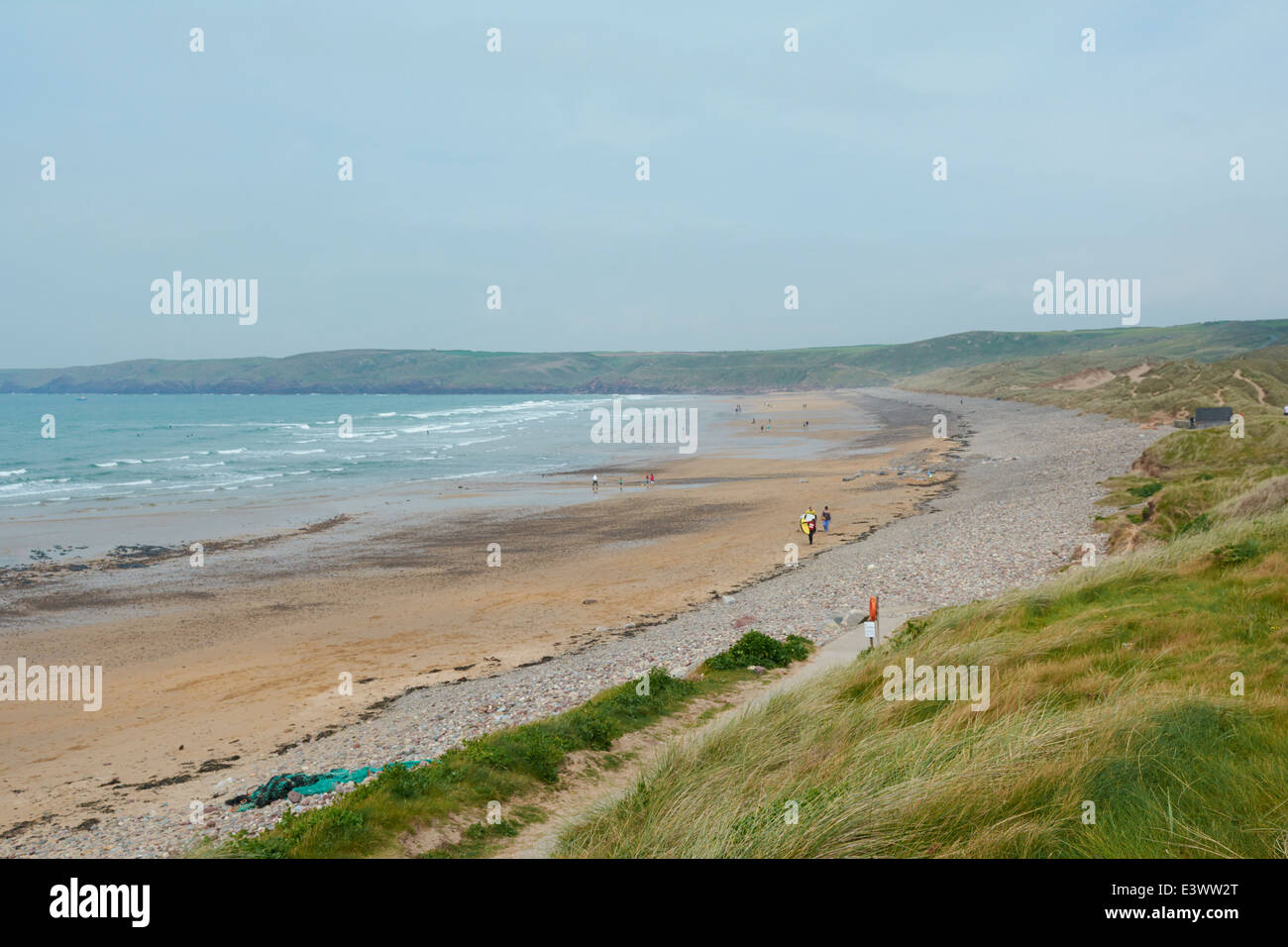 Freshwater West Beach - Pembrokeshire, Wales, UK Stock Photo - Alamy