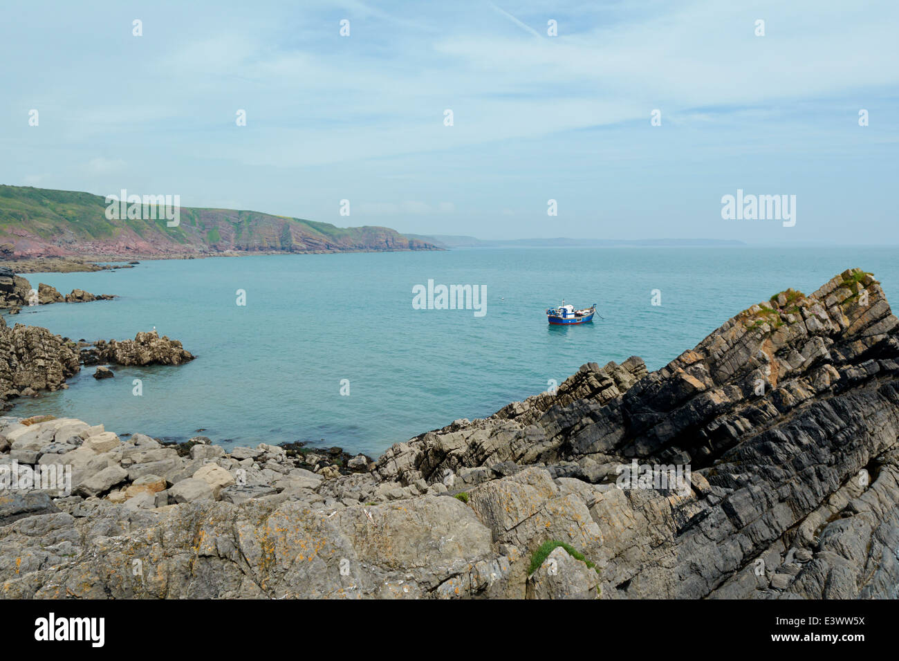 Stackpole Quay - Pembrokeshire, Wales, UK Stock Photo - Alamy