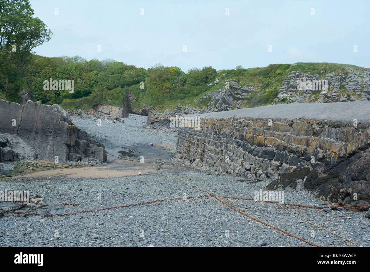 Stackpole Quay - Pembrokeshire, Wales, UK Stock Photo - Alamy