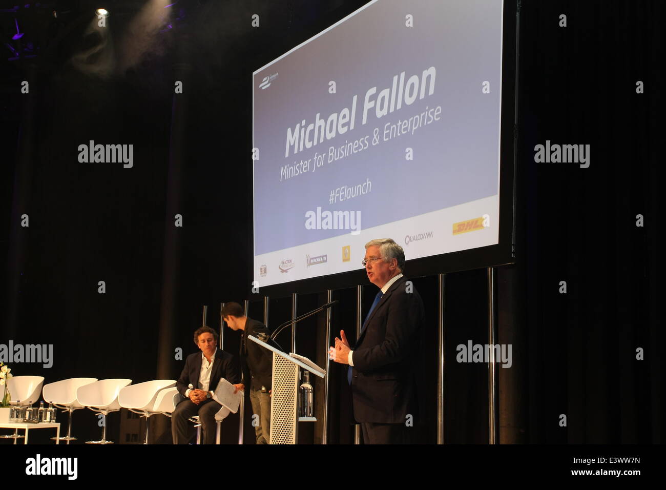 London, UK. 30th June, 2014. Scenes from the launch at the iconic ...