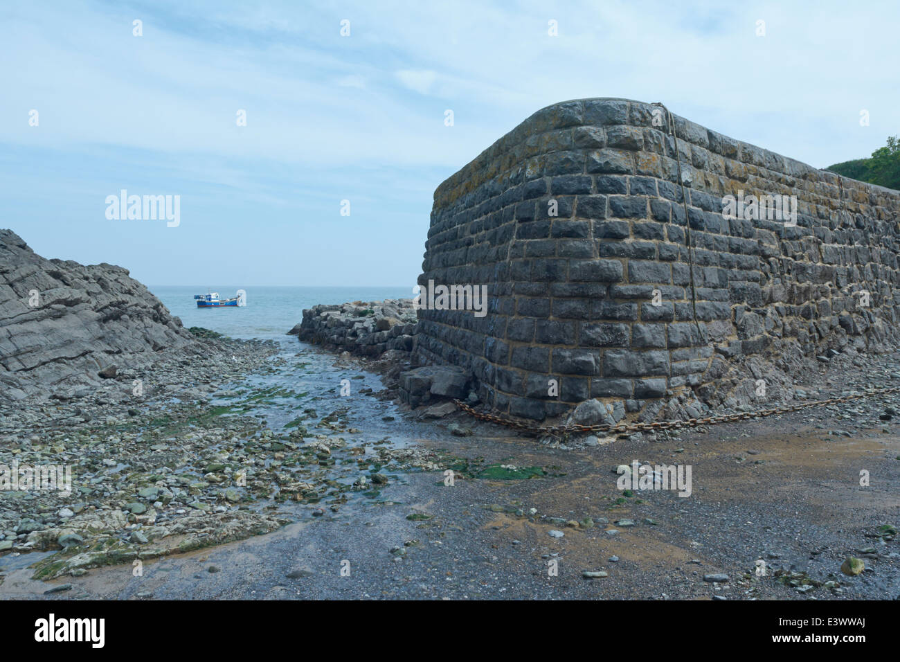 Stackpole quay beach hi-res stock photography and images - Alamy