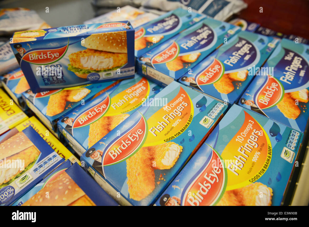Birds eye fish fillets hi-res stock photography and images - Alamy