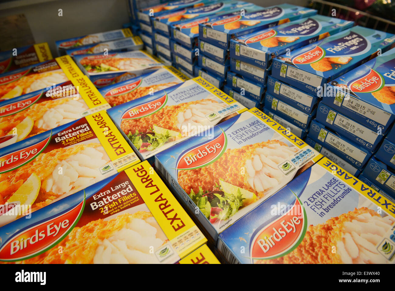 Birdseye fish fillets hi-res stock photography and images - Alamy