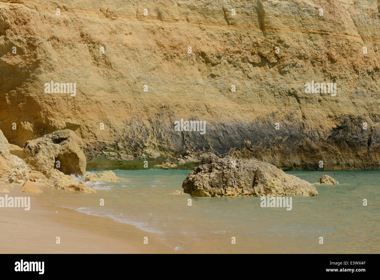 Colorful rocks on ocean Stock Photo - Alamy