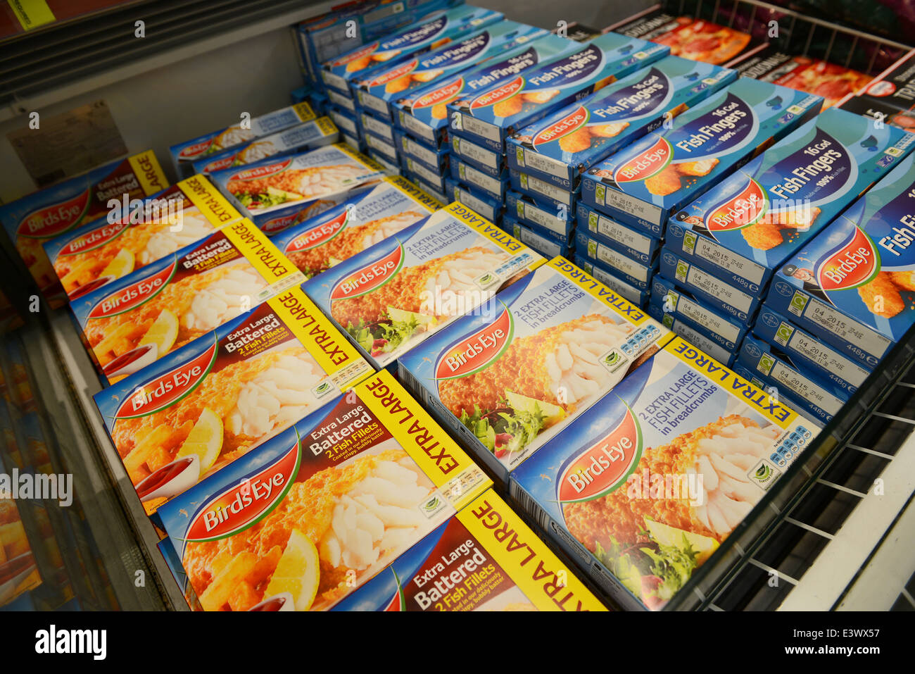 Birds eye fish fillets hi-res stock photography and images - Alamy